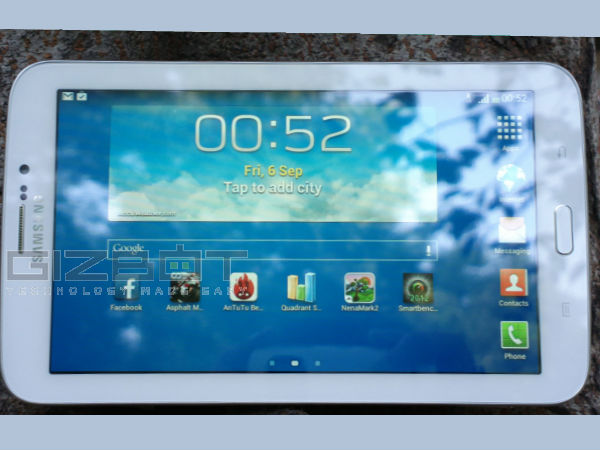 Samsung Galaxy Tab 3 T211 Hands on Review Images [HD]: Photo Gallery of ...