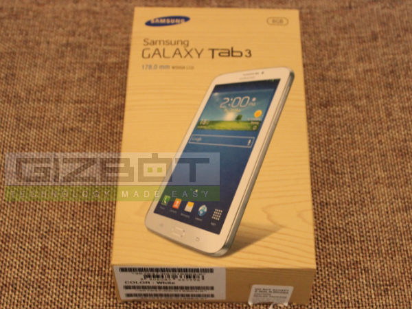 Samsung Galaxy Tab 3 T211 Hands on Review Images [HD]: Photo Gallery of ...