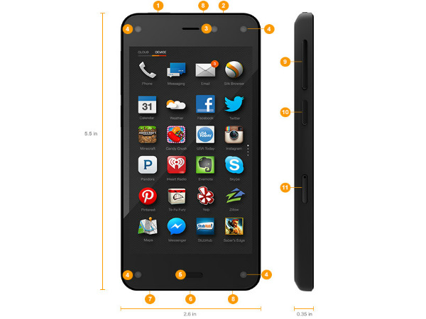 Amazon Fire Phone Images [HD]: Photo Gallery of Amazon Fire Phone - Gizbot