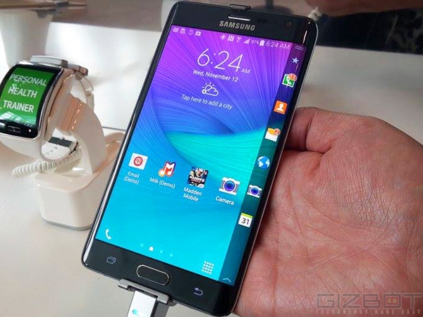 SDC 2014: Samsung Galaxy Note Edge Announced Images [HD]: Photo Gallery ...