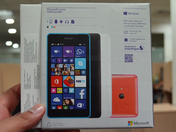 Microsoft Lumia 540 (Dual Sim) First Look Images [HD]: Photo Gallery of ...