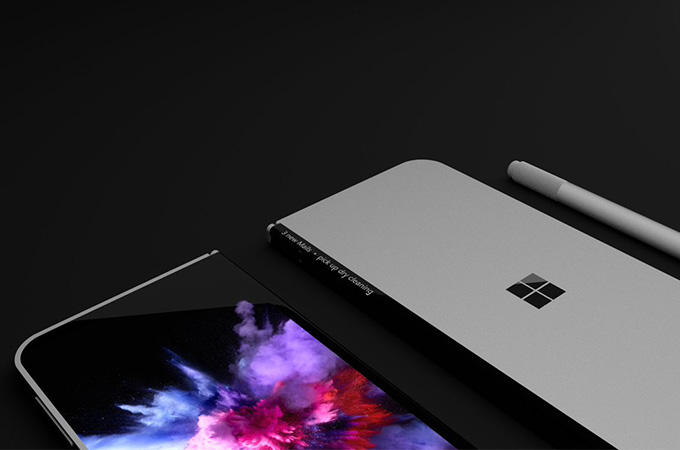 Microsoft Foldable Surface Phone 2018 Images [HD]: Photo Gallery of ...