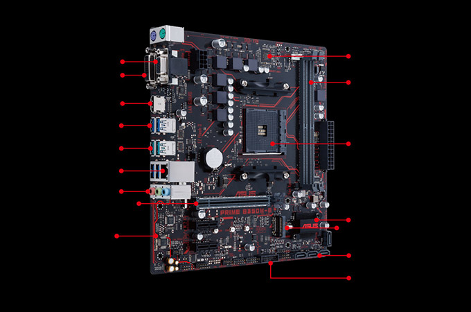 ASUS Prime B350M-E Images [HD]: Photo Gallery of ASUS Prime B350M-E ...