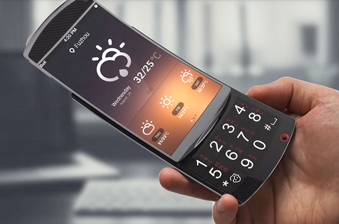 Samsung Flip OLED Smartphone Concept Design Images [HD]: Photo Gallery ...