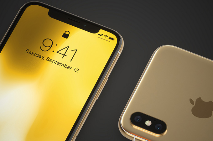 Apple iPhone X Gold Concept Design Images [HD]: Photo Gallery of Apple ...