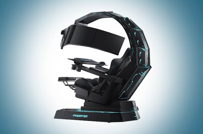 Acer Predator Thronos 3 Display Setup Images [HD]: Photo Gallery of ...