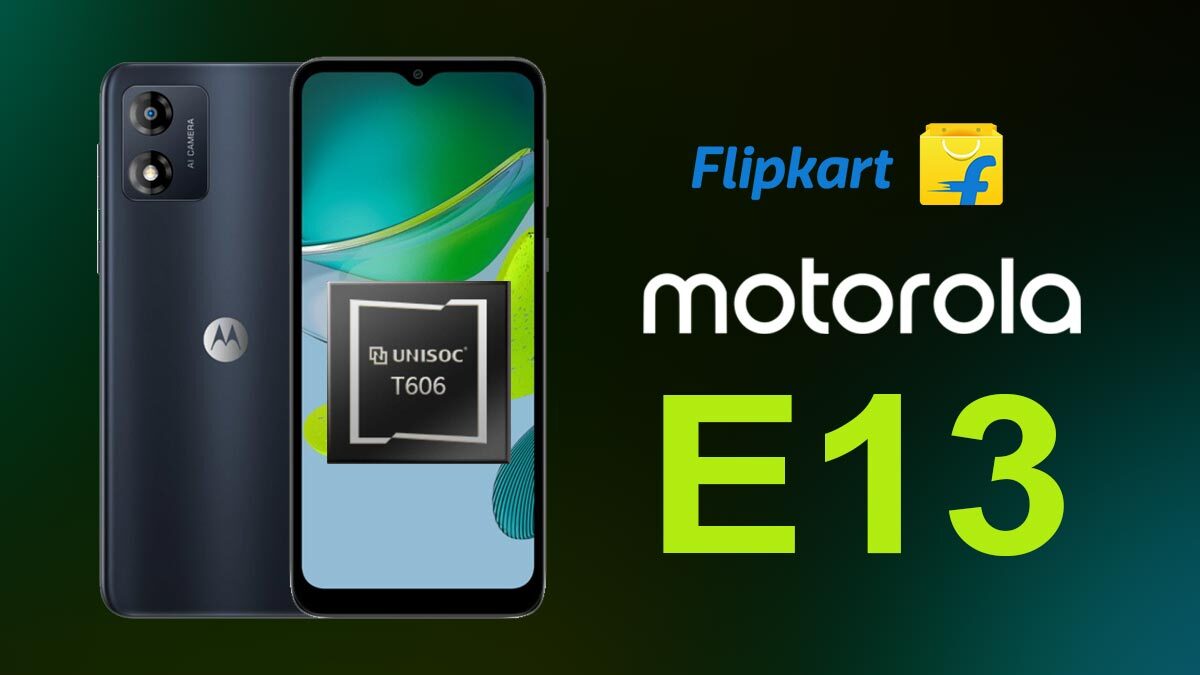 Moto E13 Open Sale In India Has Begun: Motorola’s Most Affordable Smartphone Boots Android 13 Go ...