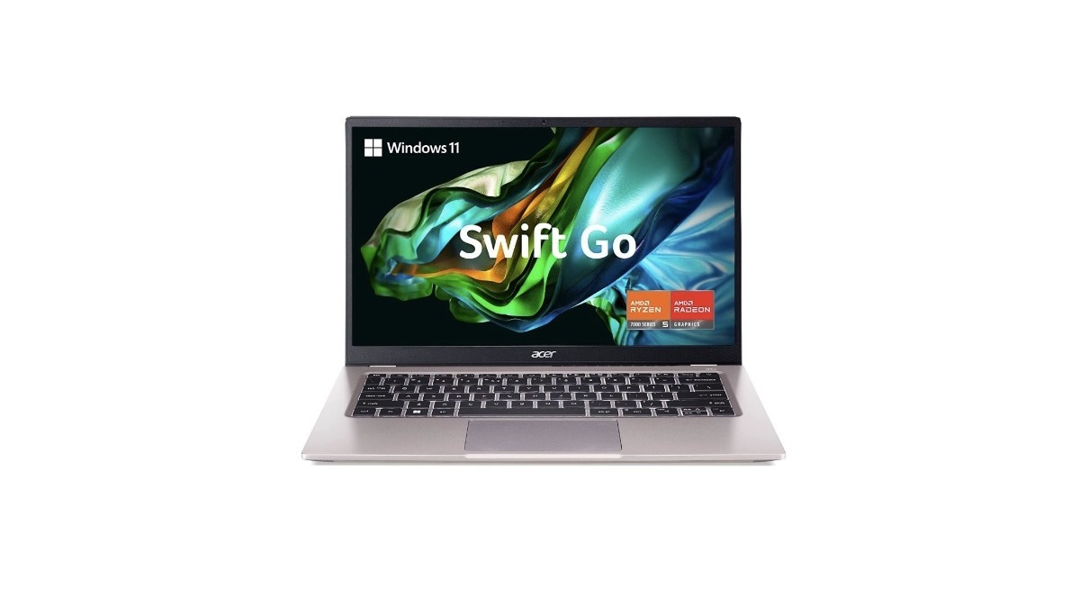 Acer Swift Go 14 With AMD Ryzen 5 7530U Processor Launched in India ...