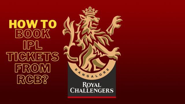How to Book IPL 2023 Tickets Directly From RCB - Gizbot News