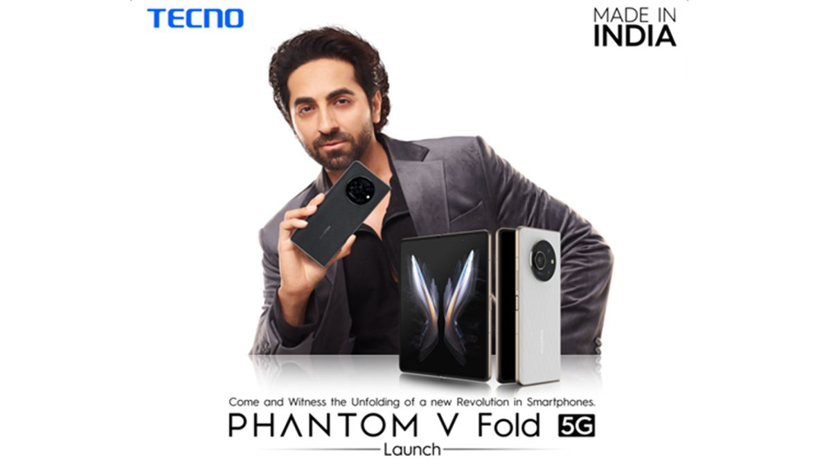 Tecno Phantom V Fold Launching in India Today as the Country’s Most ...