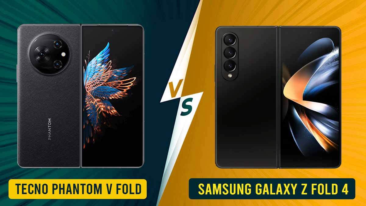 Tecno Phantom V Fold vs Galaxy Z Fold 4: Affordable vs Expensive: Full Specifications Compared ...