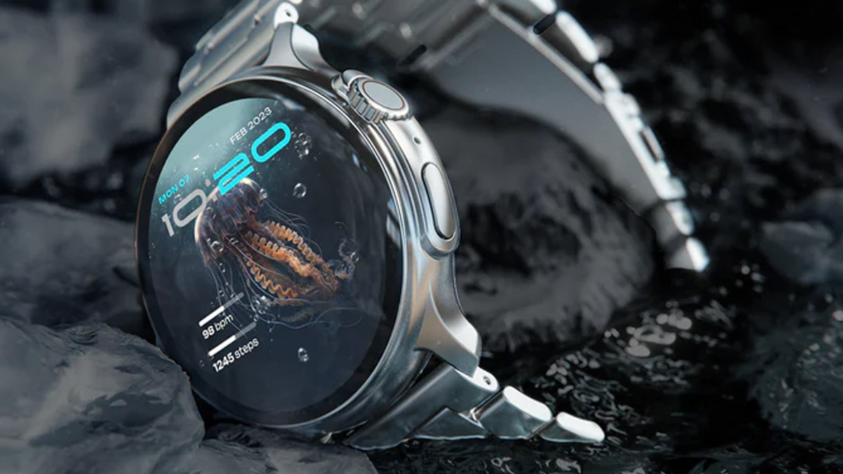 Boult Crown R Pro Smartwatch With AMOLED Display, Blood Pressure ...