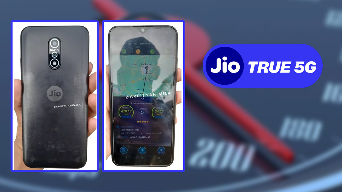 JioPhone 5G Live Images, Specifications, Features Leak: Optimized For ...