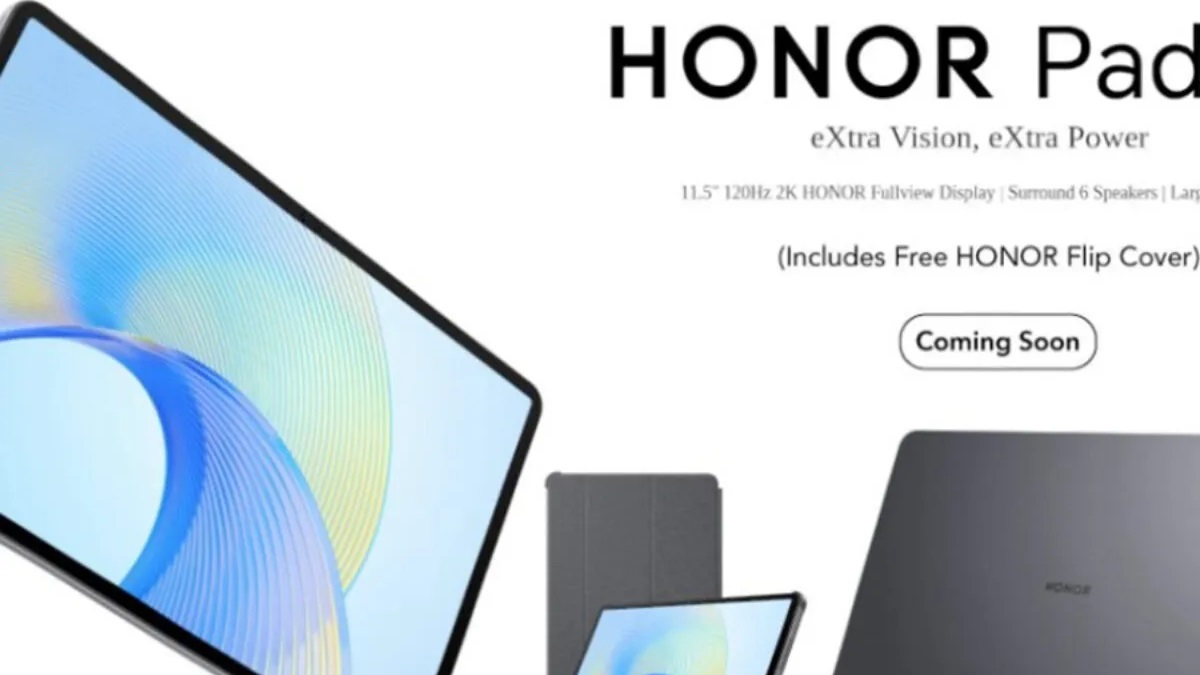 Honor Pad X9 Tablet To Be Available In India: 2K 120Hz Display, SD685 ...