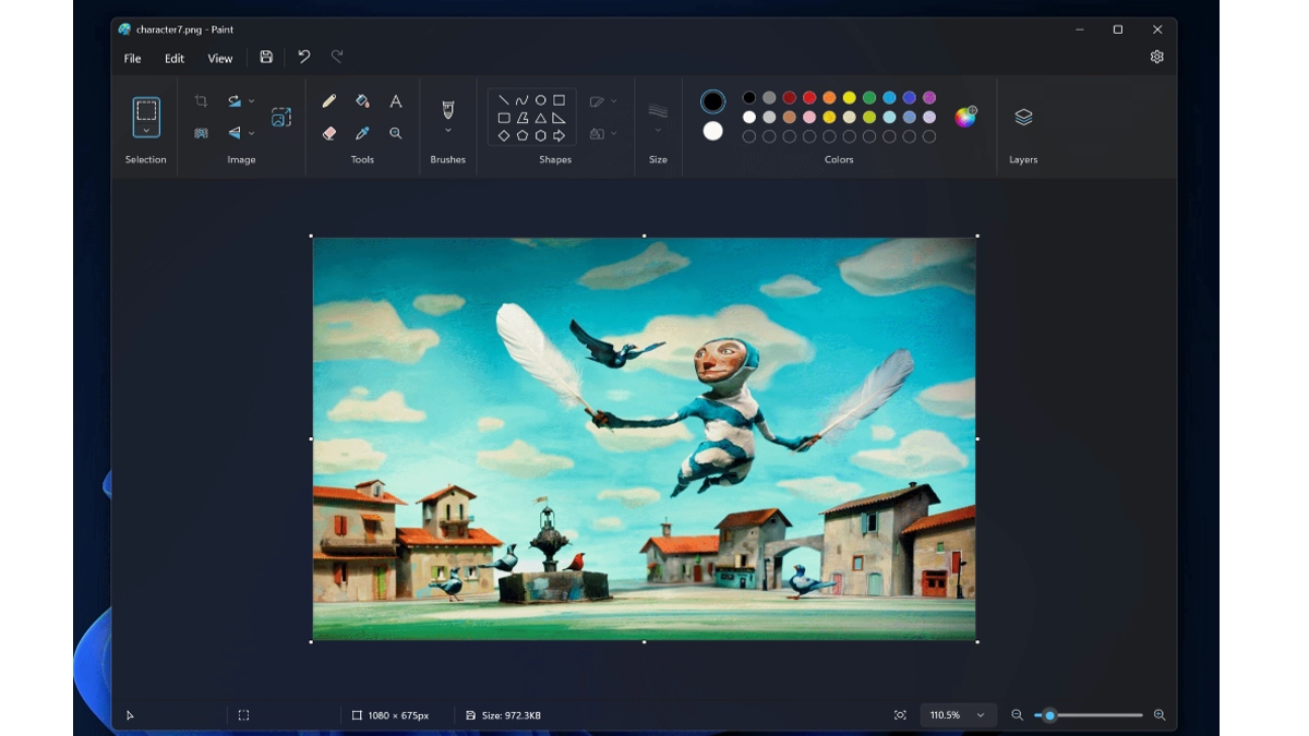 Microsoft s New Paint Features Will Help Take The App Into The 21st