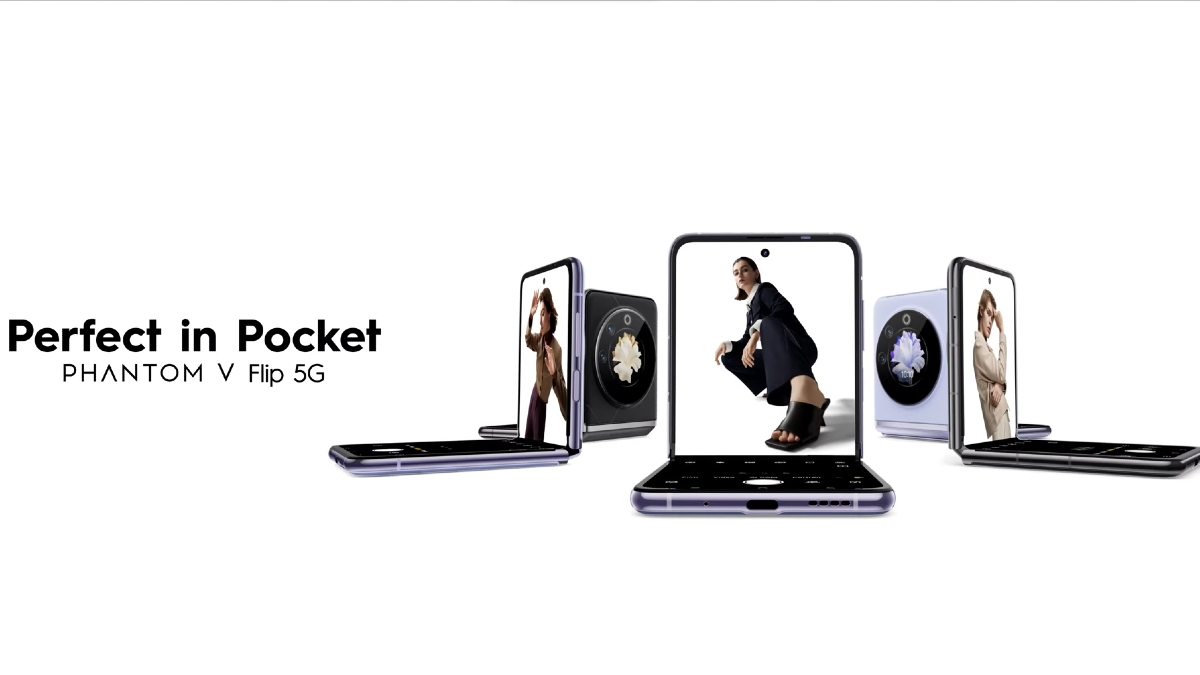 Tecno Phantom V Flip Launched in India as the brand's first Clamshell ...