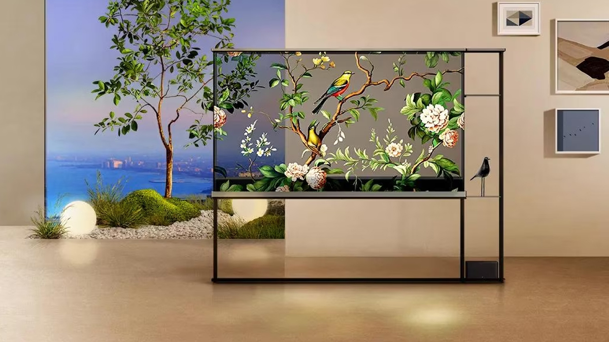 CES 2024: LG Unveils the Transparent OLED Signature T Television ...