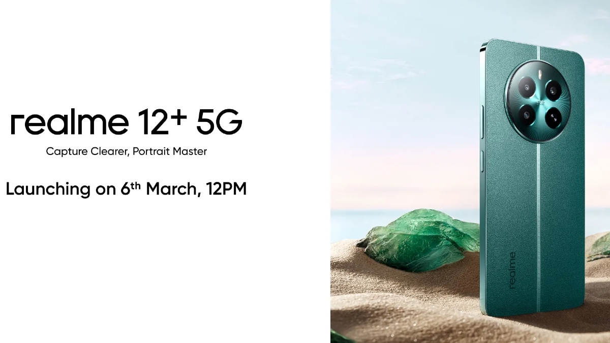 Realme 12+ 5G India Launch Date Set for March 6: Design and Flipkart ...