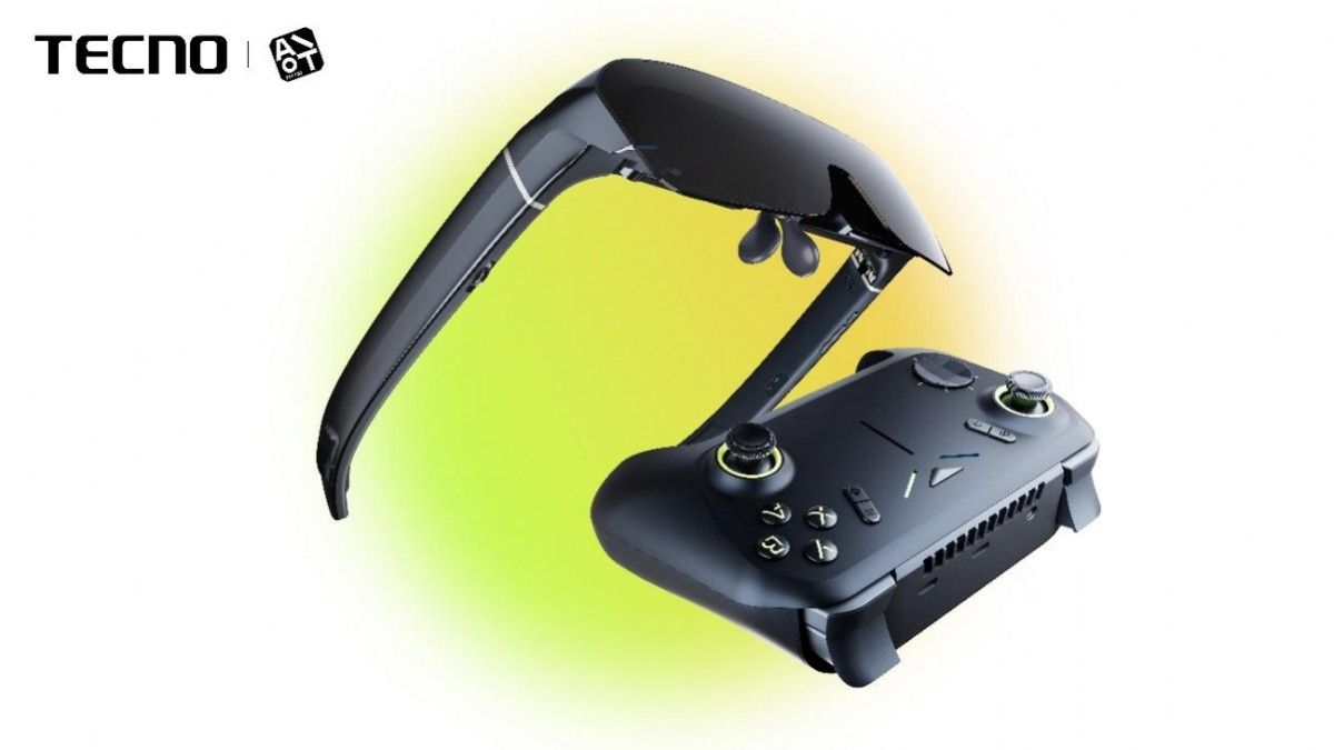 MWC 2024: Tecno Unveils Cutting-Edge AR Gaming Set and AI-Driven Robot Dog - Gizbot News