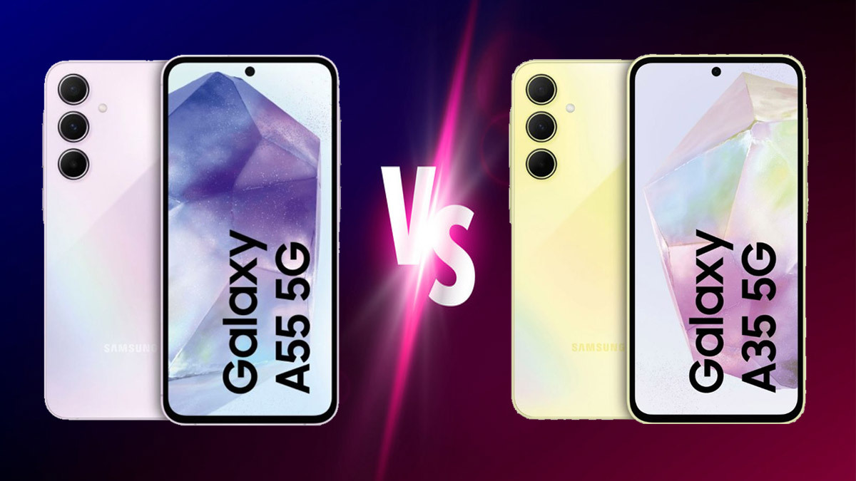 Samsung Galaxy A55 5G vs Galaxy S24: Formulaic mid-ranger meets a ...
