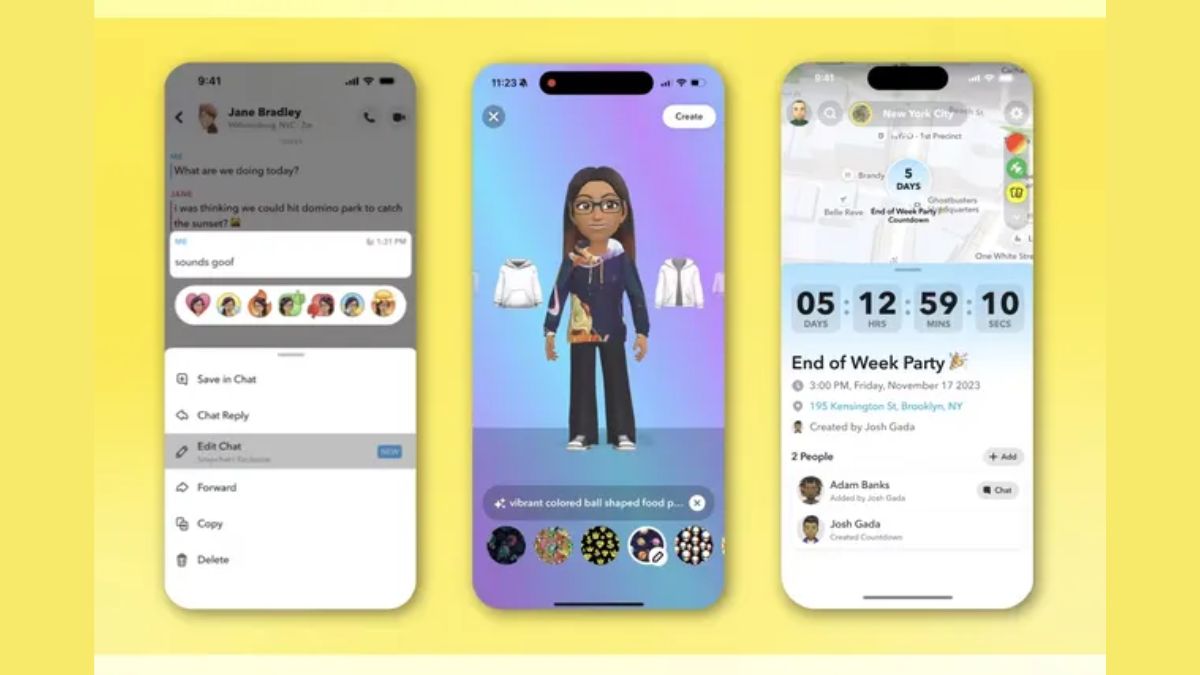 Snapchat Introduces Message Editing, New Emoji Reactions, and AI ...