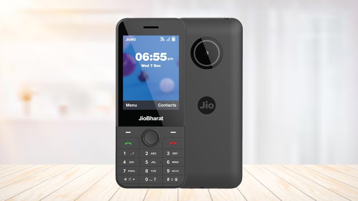 JioBharat J1 Feature Phone With Built-in UPI Launched at Just Rs 1799 ...