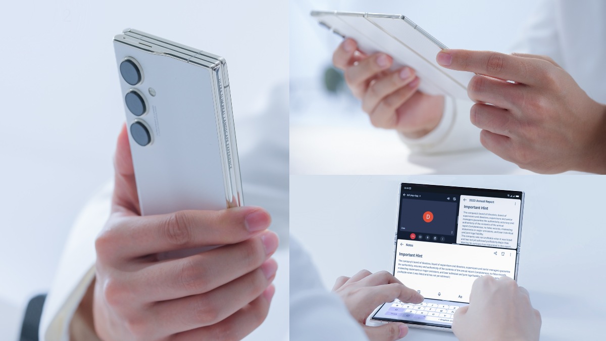 Tecno Unveils Phantom Ultimate 2 with 10-Inch Tri-Fold Display - Gizbot ...